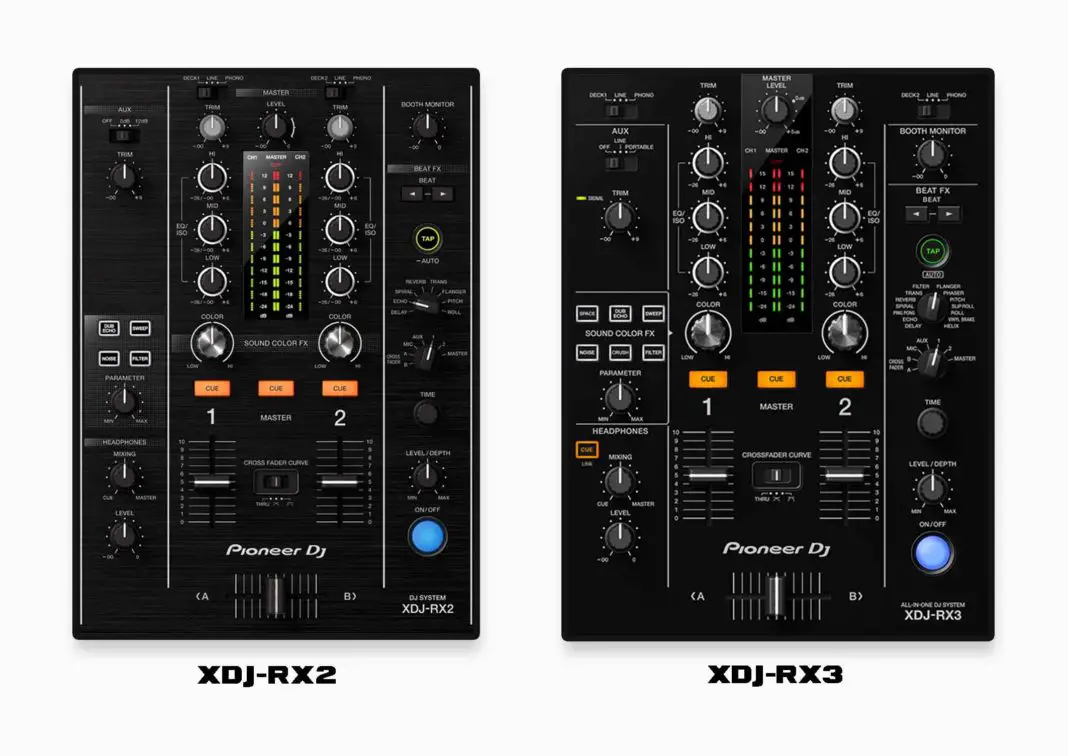 New Pioneer XDJ-RX3 vs. XDJ-RX2 (Direct comparison) - djgear2k