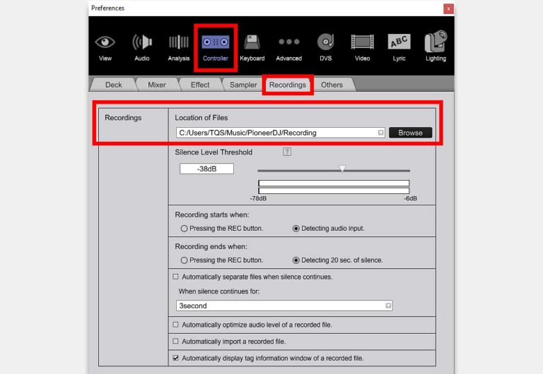 How To Record Your Mix In Rekordbox Dj Software Set Recording Guide