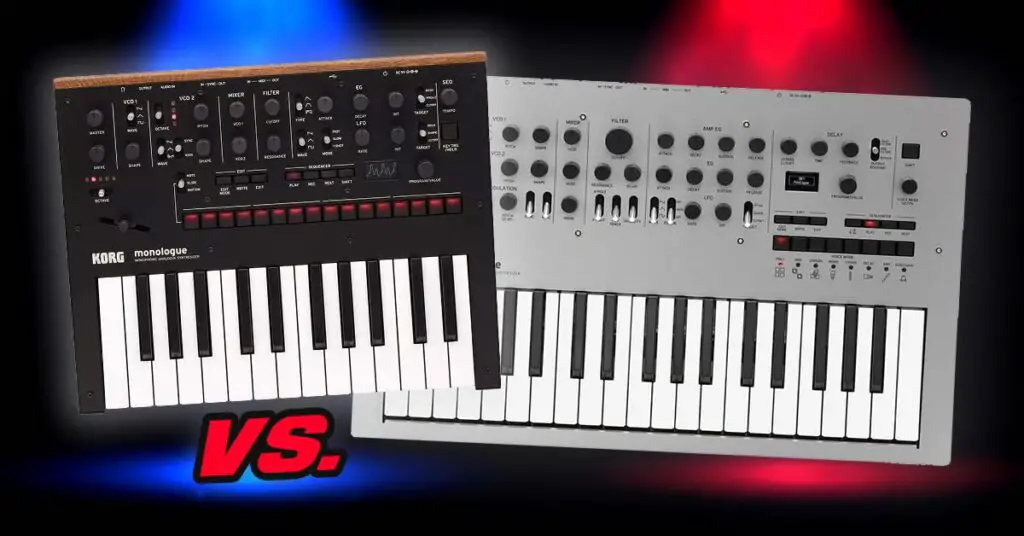 Korg Monologue vs. Minilogue / XD (New Comparison) - djgear2k