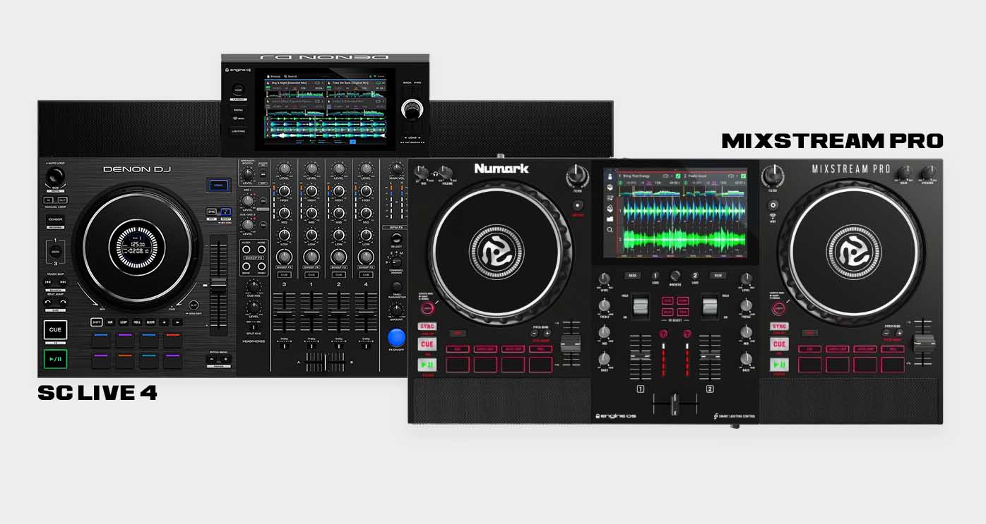 Denon DJ SC Live 4 vs. Prime 4 (Direct Comparison!) - djgear2k