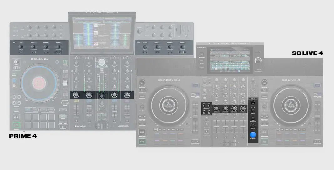 Denon DJ SC Live 4 vs. Prime 4 (Direct Comparison!) - djgear2k