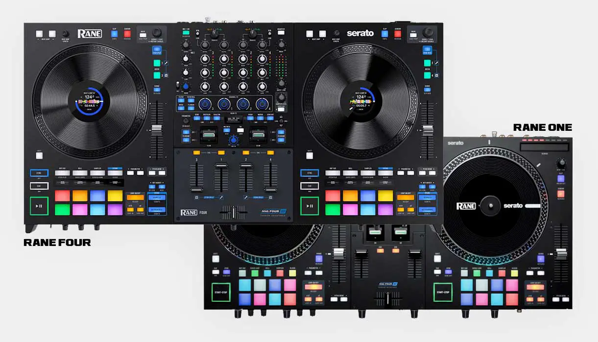 Rane FOUR vs. Rane ONE (Gear Comparison!) - djgear2k